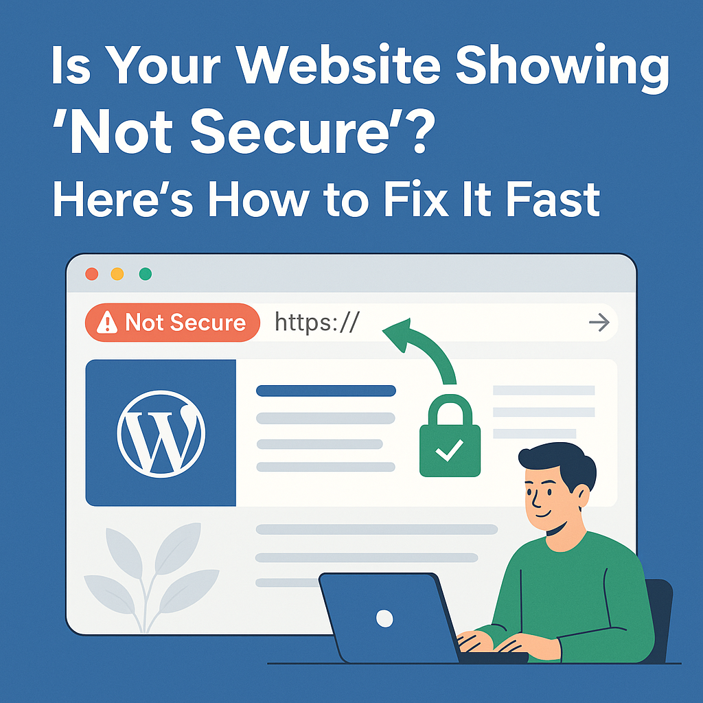 Is Your Website Showing “Not Secure”? Here’s How to Fix It Fast - Flexicodes